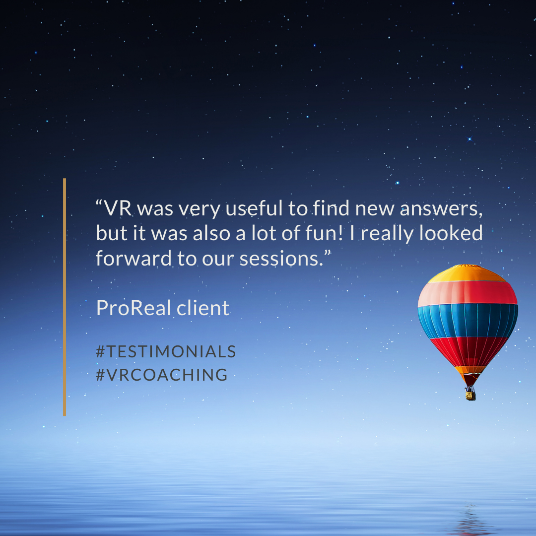ProReal VR coaching testimonials - Voxel Hub