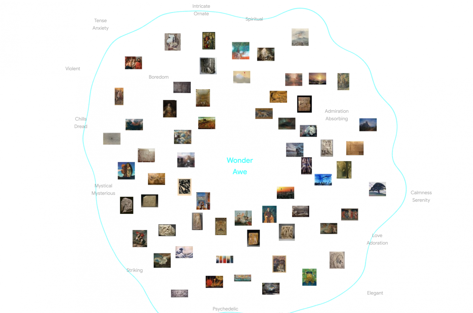 Art Emotions Map from Google - Voxel Hub