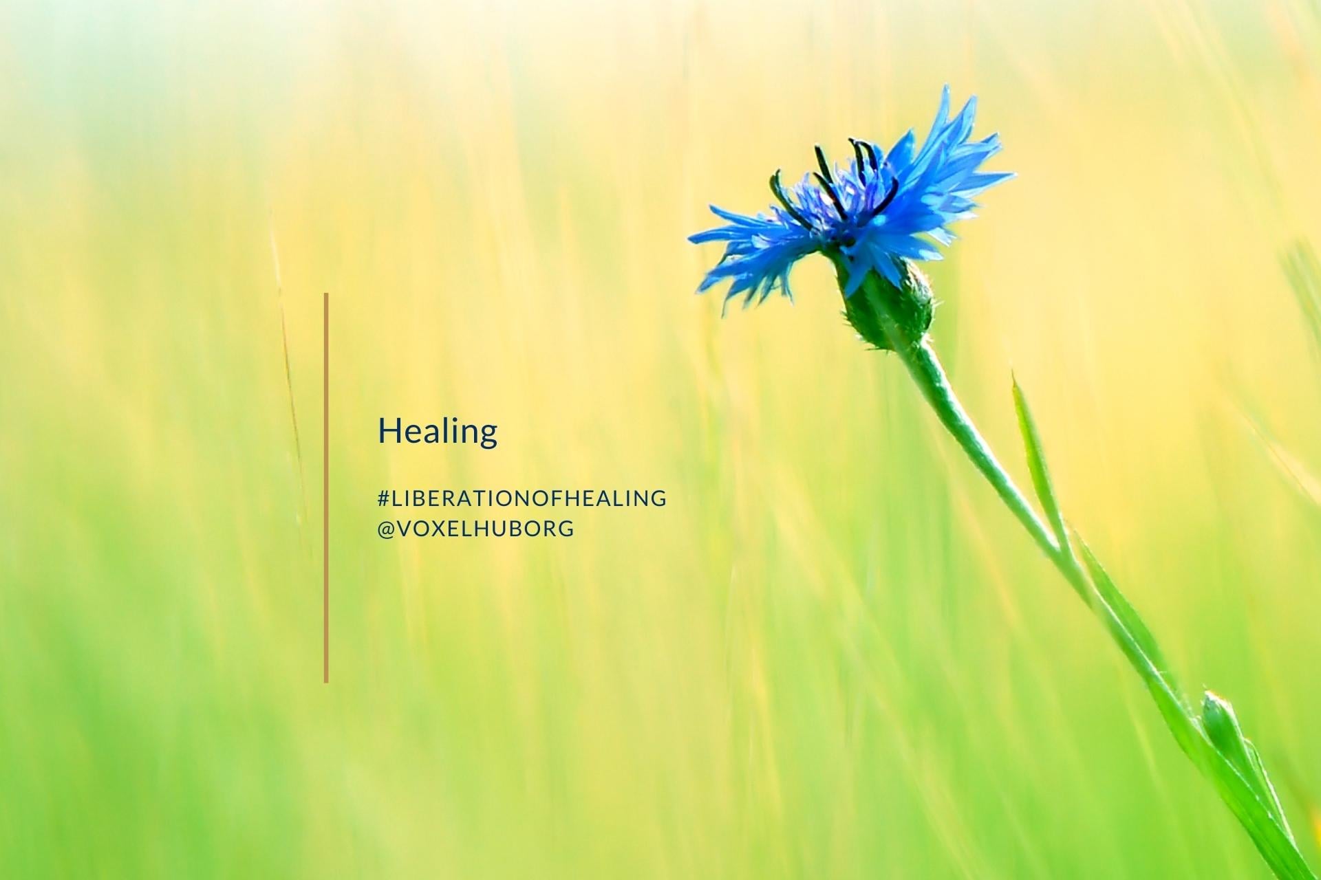 Healing - We need to open up our healing processes to experimentation ...